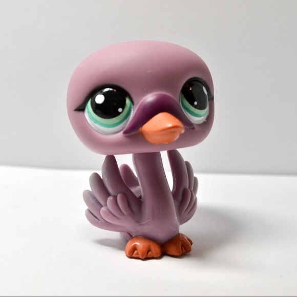 Littlest Pet Shop | Toys | Littlest Pet Shop Authentic 40 Purple Swan ...